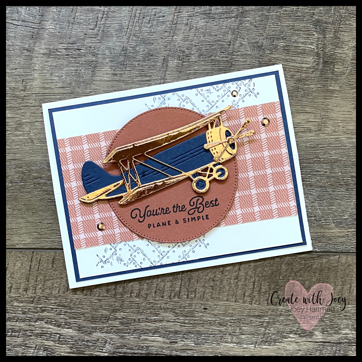 Stampin’ Up! Adventurous Sky Easel Card!
